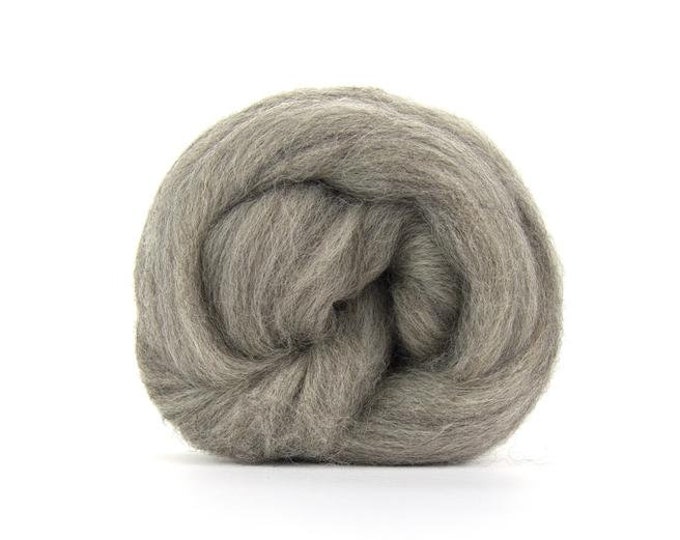 Shetland Wool Top Grey 16 Oz, Spinning Fiber, Combed Top, Felting Wool ...