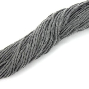 200 Grams Grey Merino Super Chunky Yarn - Etsy