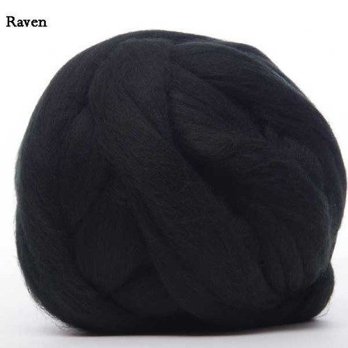 Merino Wool Top 22.5 Micron lightning 4 Ounces | Etsy