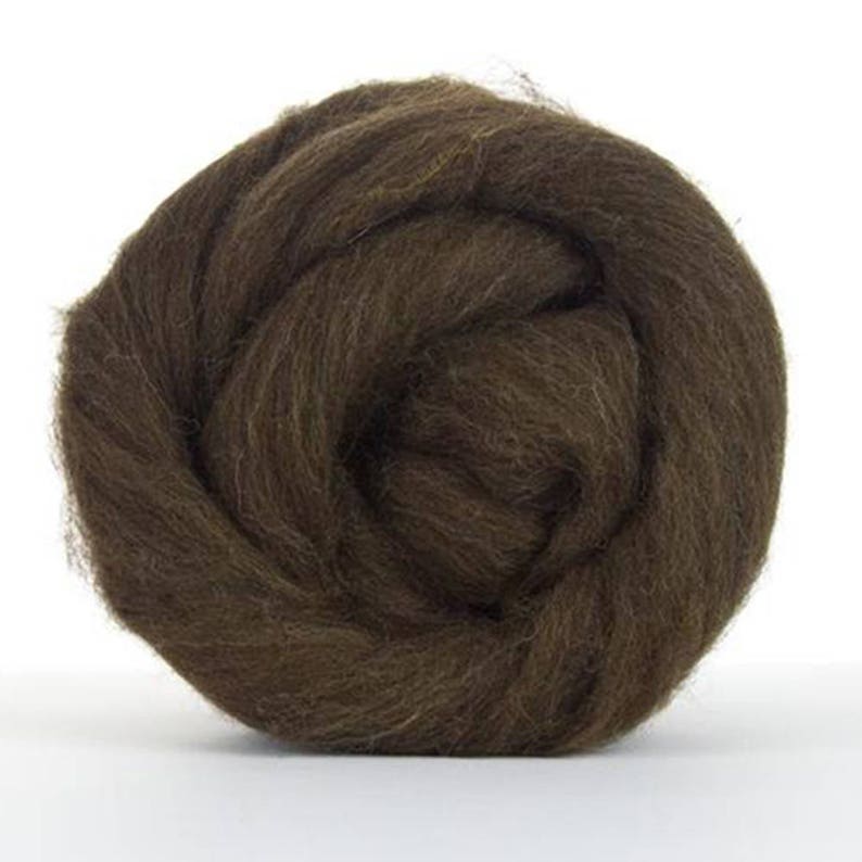 Corriedale Wool Roving Natural Brown 1lb - Etsy