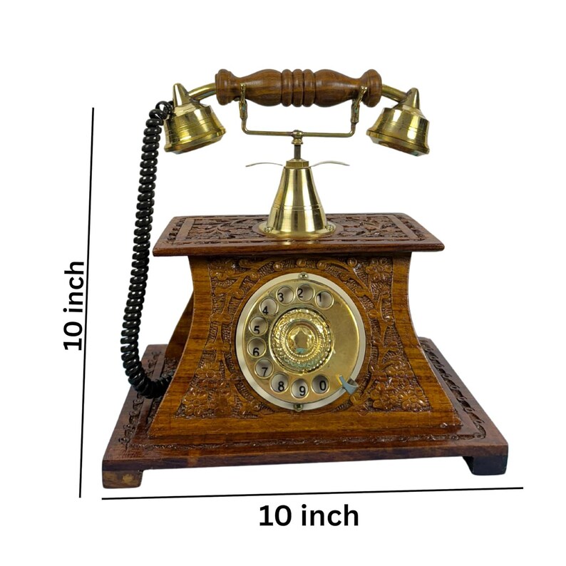 Narang Craft and Decor Vintage Telephone | Antique Decorative Landline ...