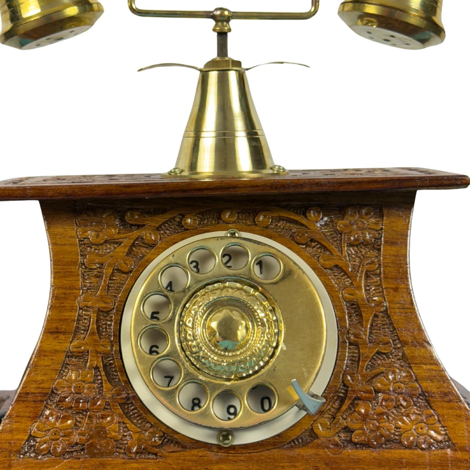 Narang Craft and Decor Vintage Telephone | Antique Decorative Landline ...