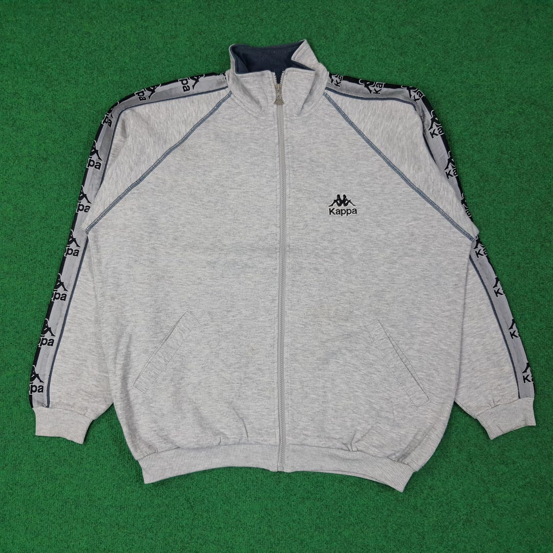 Vintage Kappa Italian Sportwear Zipper Sweatshirt - Etsy