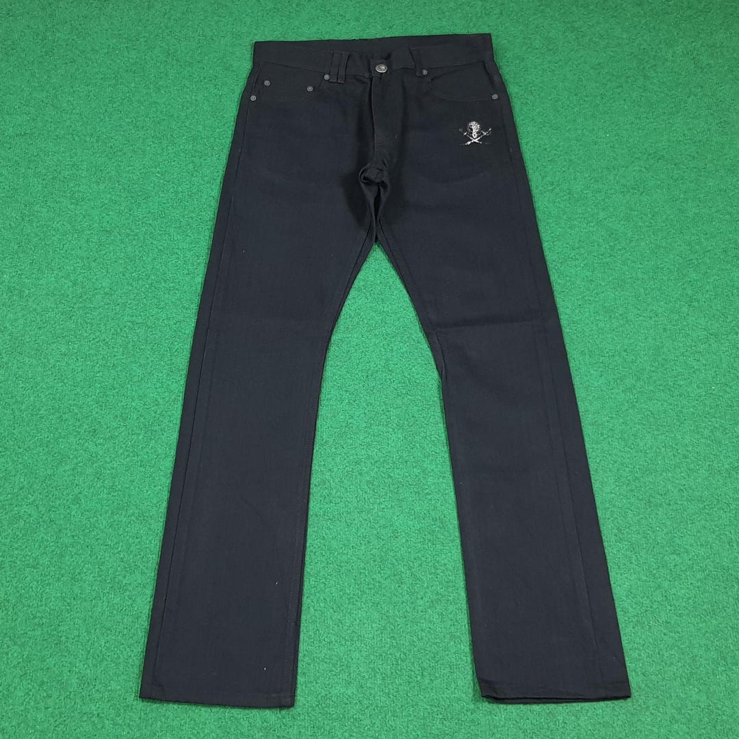 Vintage Abordage Skull Rude Style Selvedge Pants - Etsy