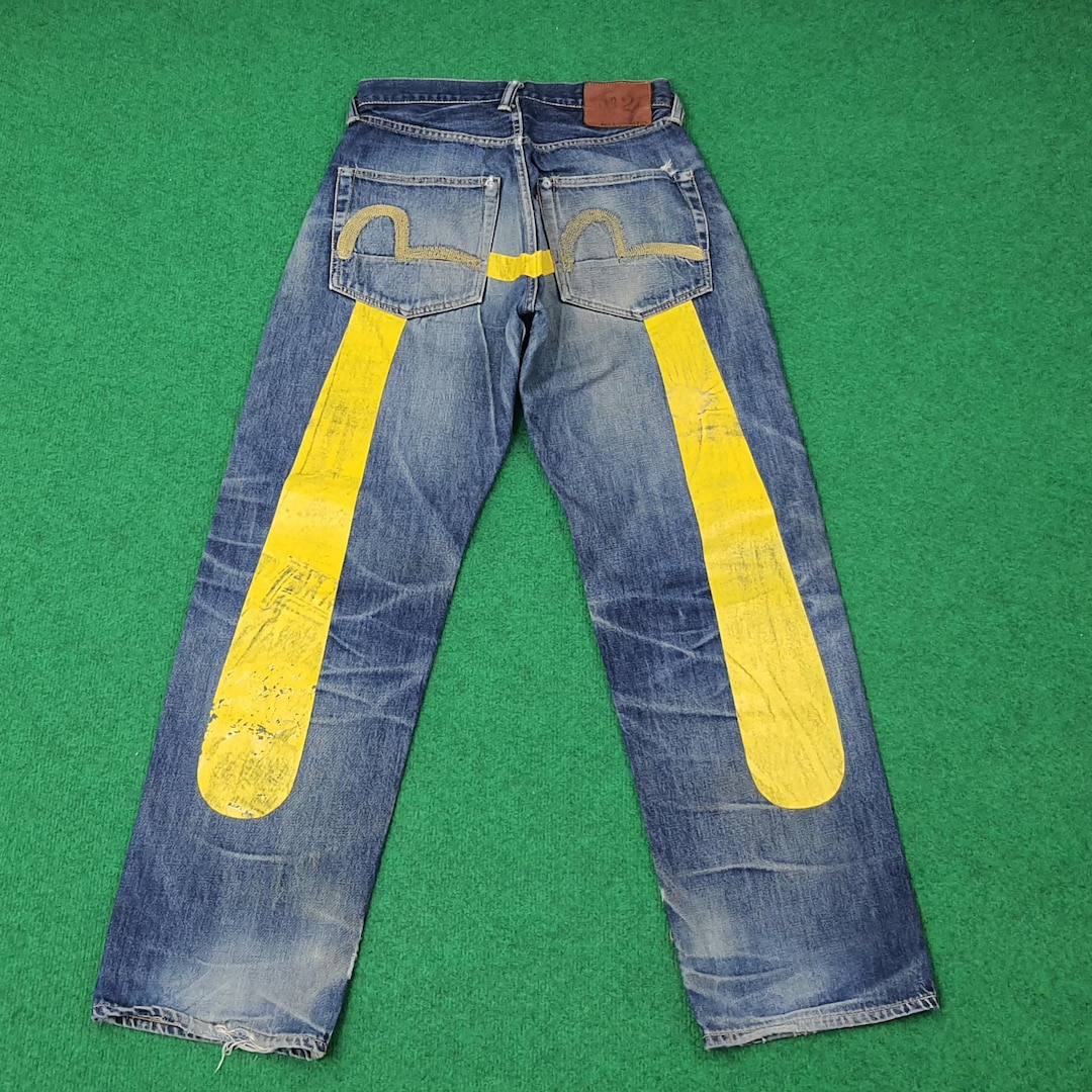 Vintage Evisu Japan Selvedge Custom Daicock Jeans - Etsy