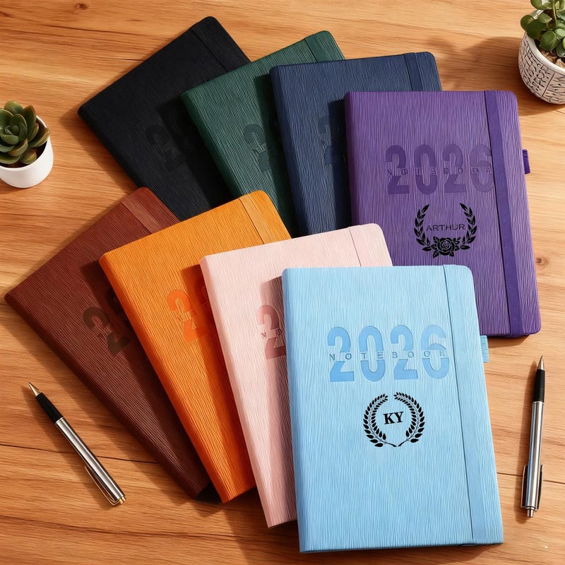 Personalised Diaries 2026 - Etsy UK