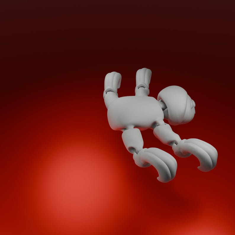 SLOTH Articulating Flexi Printable Model - STL 3MF - Etsy