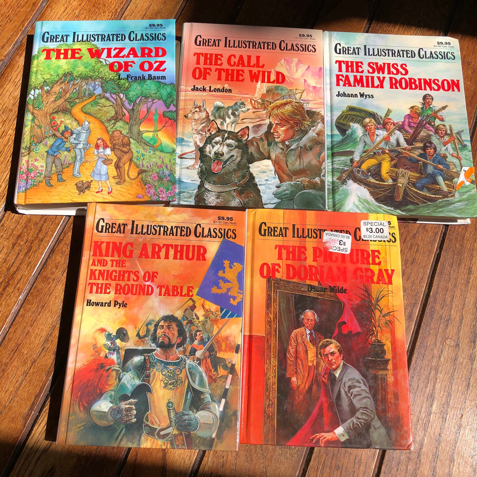 Great Illustrated Classics Books priced per book | Etsy