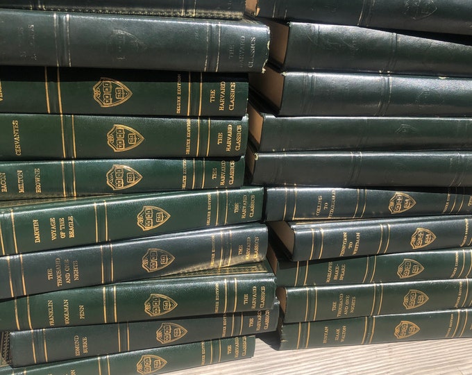 Harvard Classics Books - Etsy