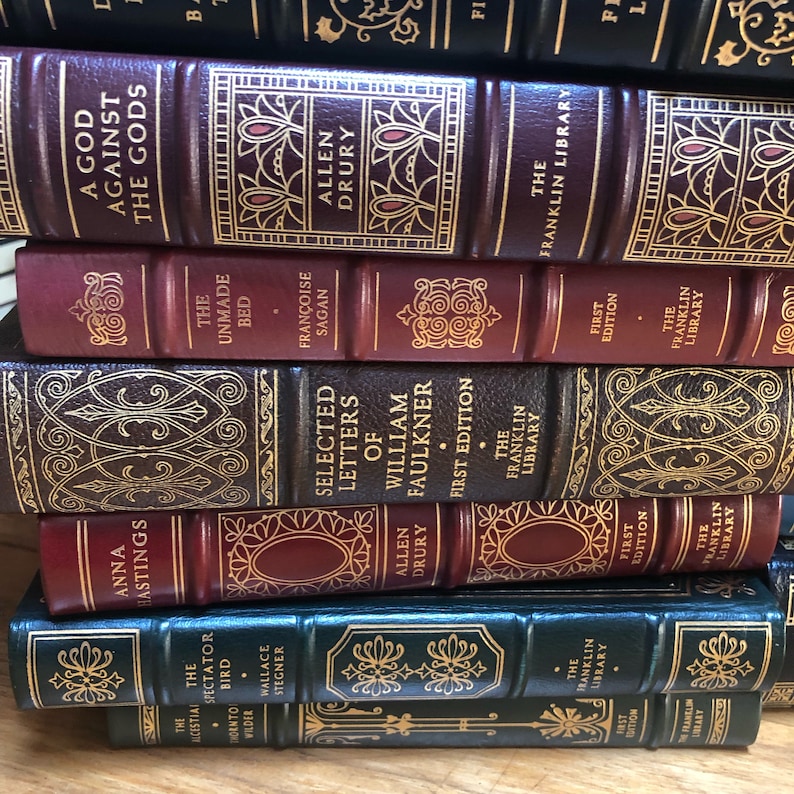 Franklin Library Books First Edition Society and Other - Etsy