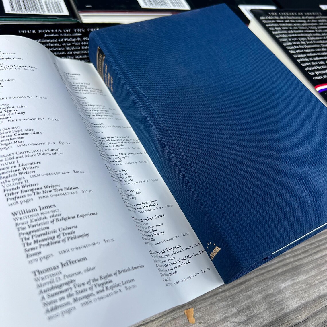 The Library of America Books (priced per Book), First Editions - Etsy