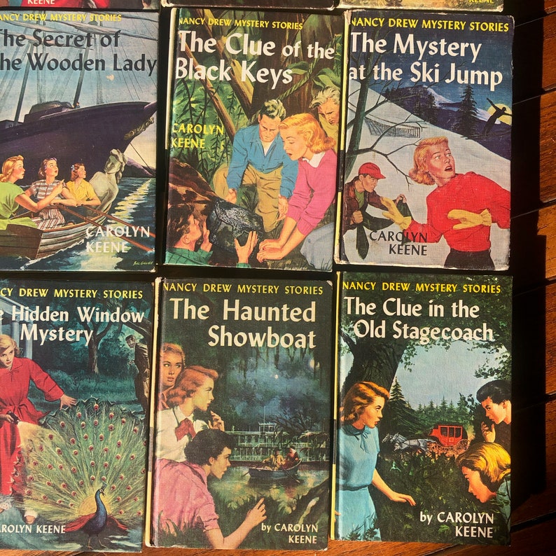 1930s to 1960s Early Vintage Nancy Drew Books - Etsy