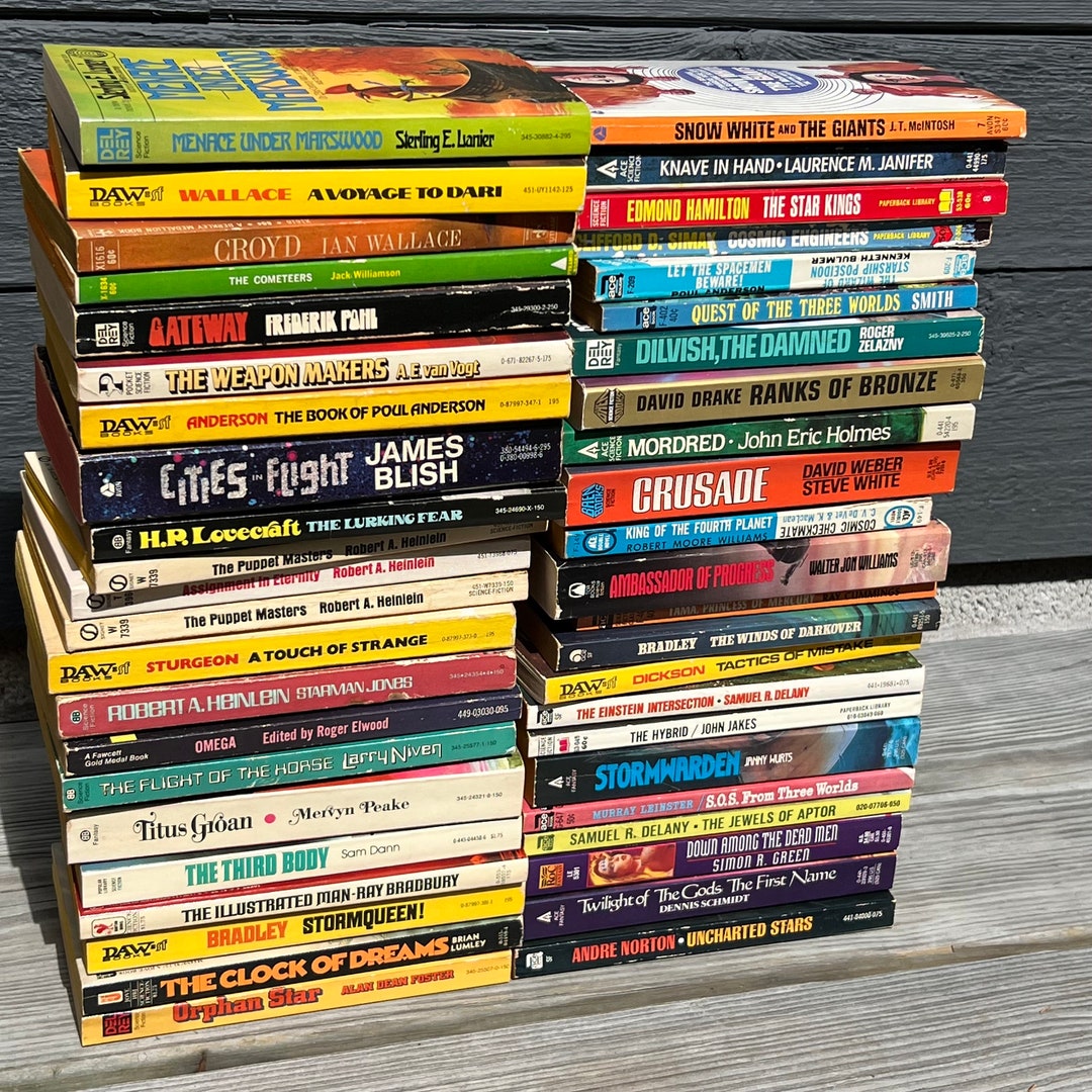 Vintage Science Fiction Paperback Books! (priced per Book) - Etsy