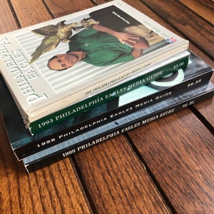 Philadelphia Eagles Media Guides, Football, NFL - Etsy