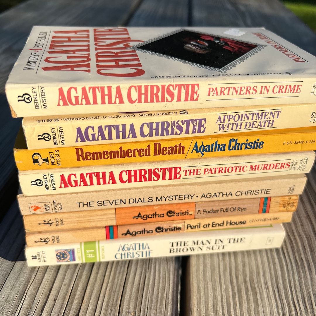 Agatha Christie Paperback Books! (priced per Book) - Etsy