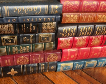 Vintage Easton Press, Vintage Classics, Gilded Collector’s Edition ...