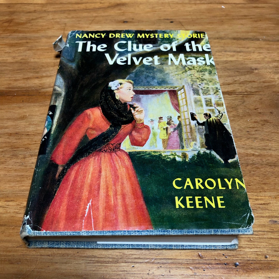 Nancy Drew #30 the Clue of the Velvet Mask With Dust Jacket - Etsy