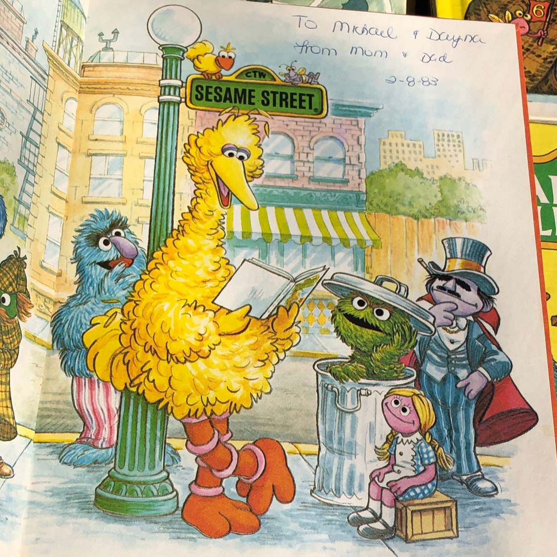 Sesame Street Books - Etsy