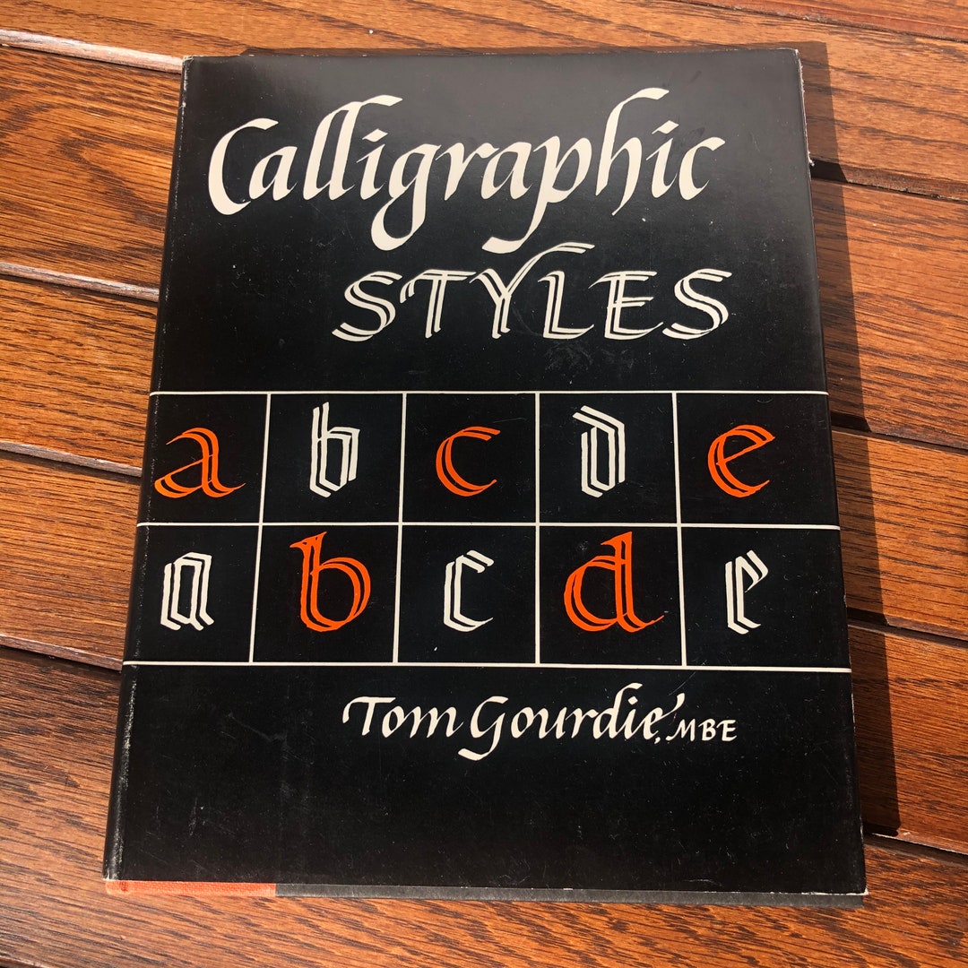 Calligraphic Styles, Tom Gourdie - Etsy