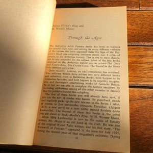 Merlin's Ring, H.warner Munn, Del Rey Fantasy, 1976, Fourth Printing ...