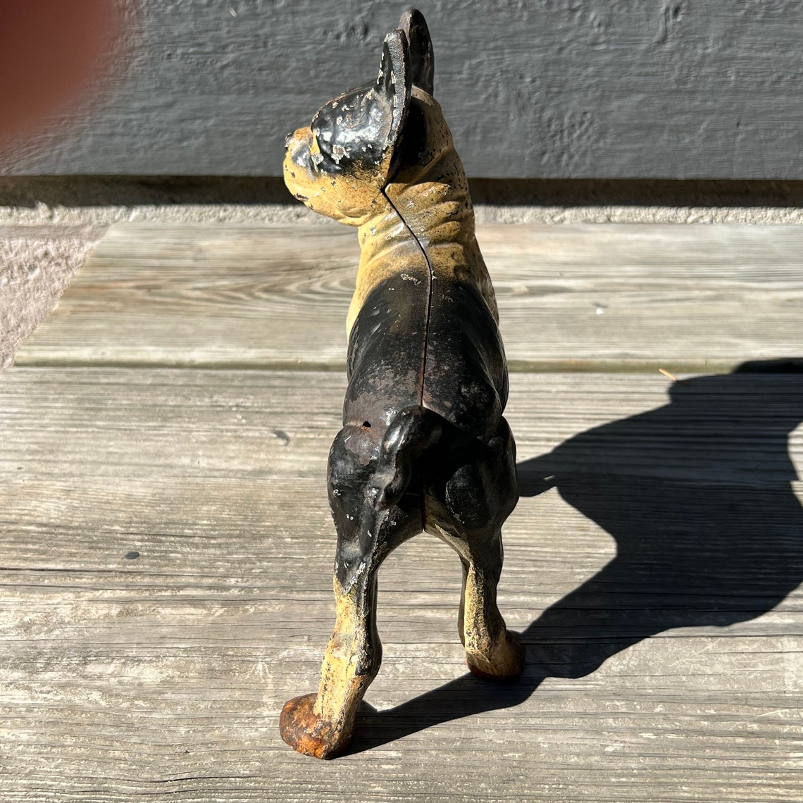 Antique Hubley Rare Left Facing Boston Bull Terrier Cast - Etsy