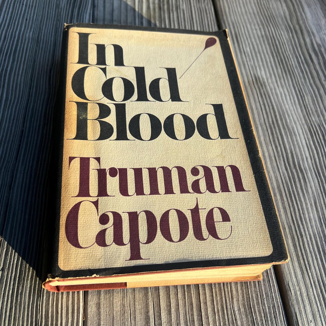 In Cold Blood, Truman Capote, Book of the Month Club, Random House ...