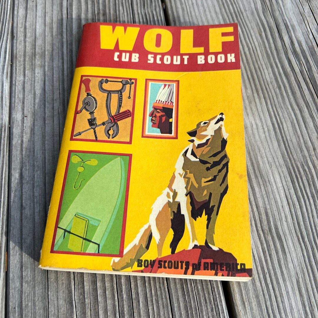 Wolf Cub Scout Book, Boys Scouts of America, BSA, 1973 - Etsy