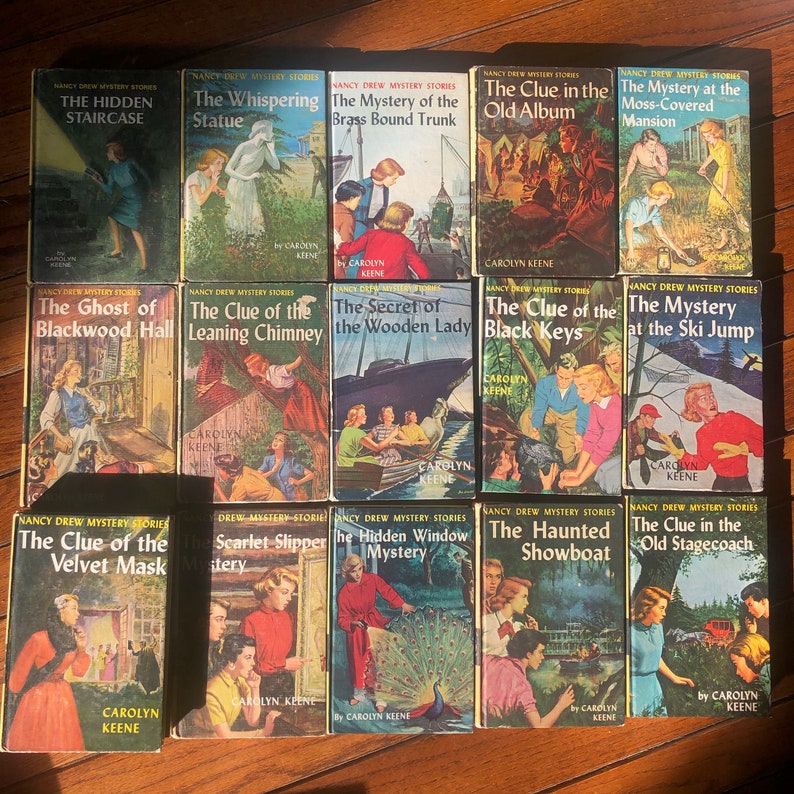 1930s to 1960s Early Vintage Nancy Drew Books - Etsy
