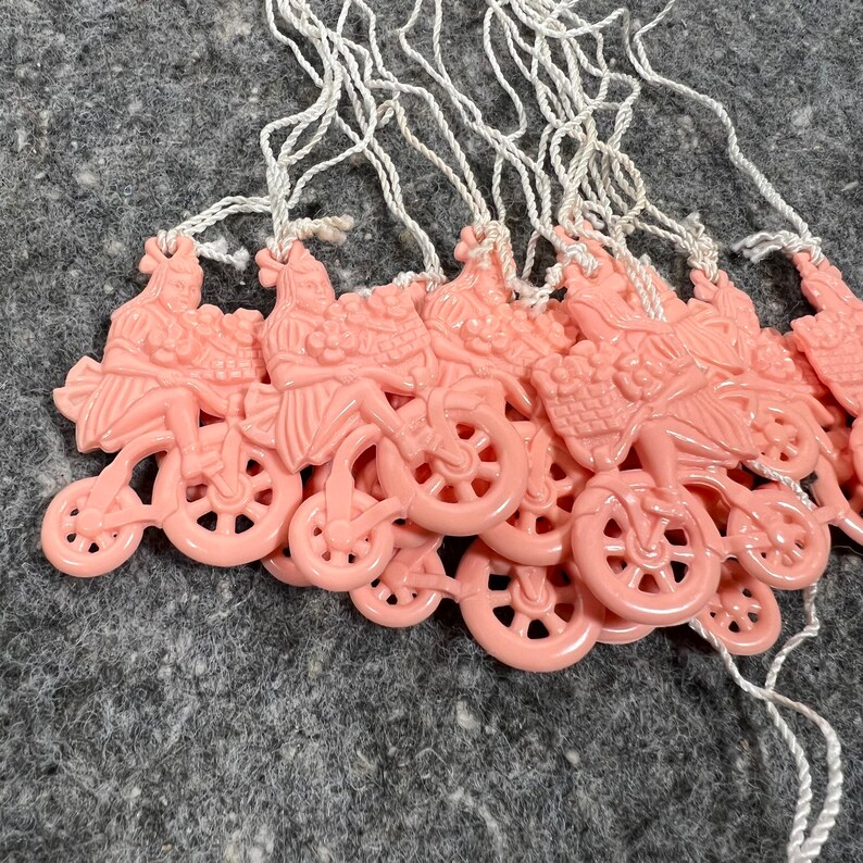 Pink Bakelite Girl on Bike Shade Pull SOLD INDIVIDUALLY - Etsy