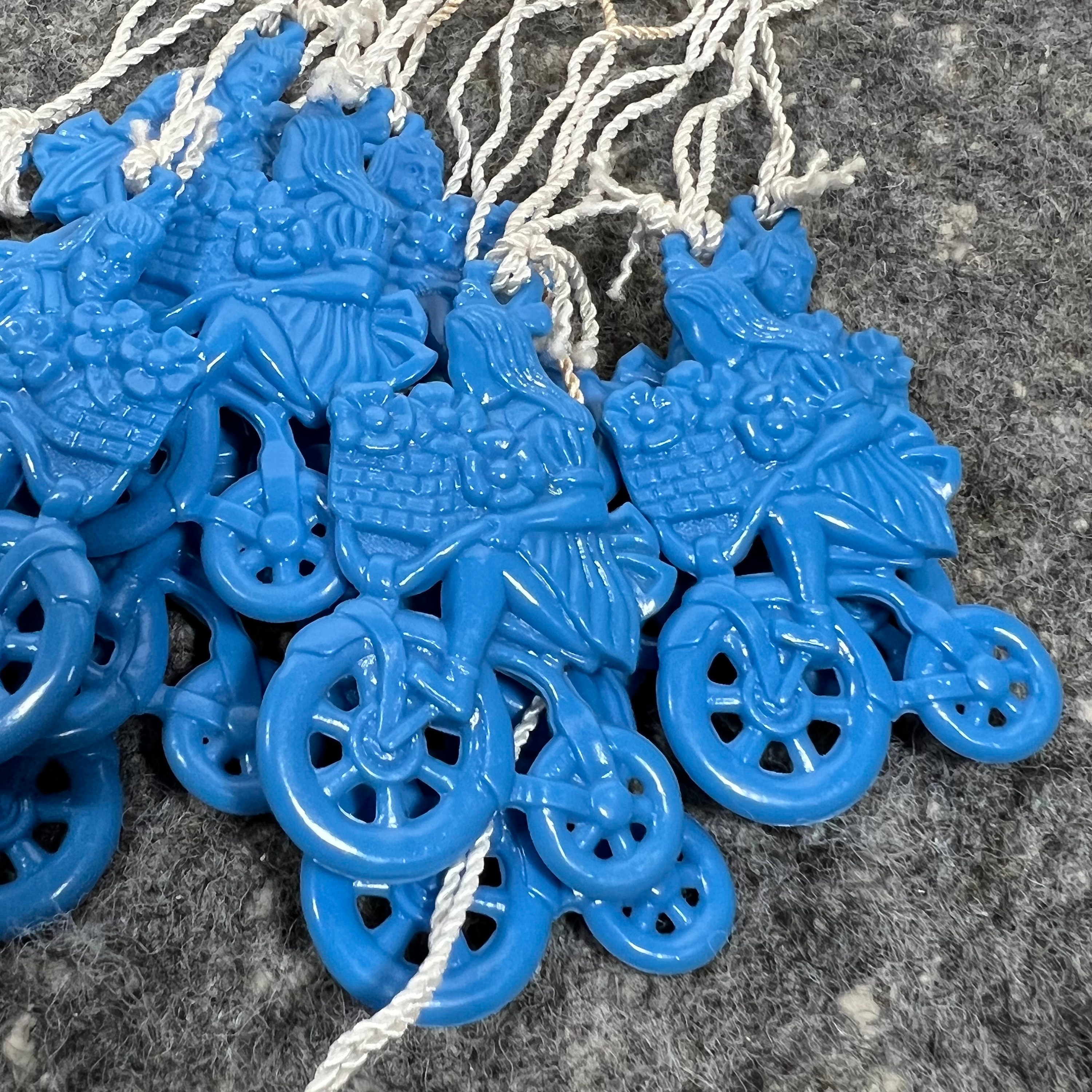 Light Blue Bakelite Girl on Bike Shade Pull - SOLD INDIVIDUALLY - Etsy