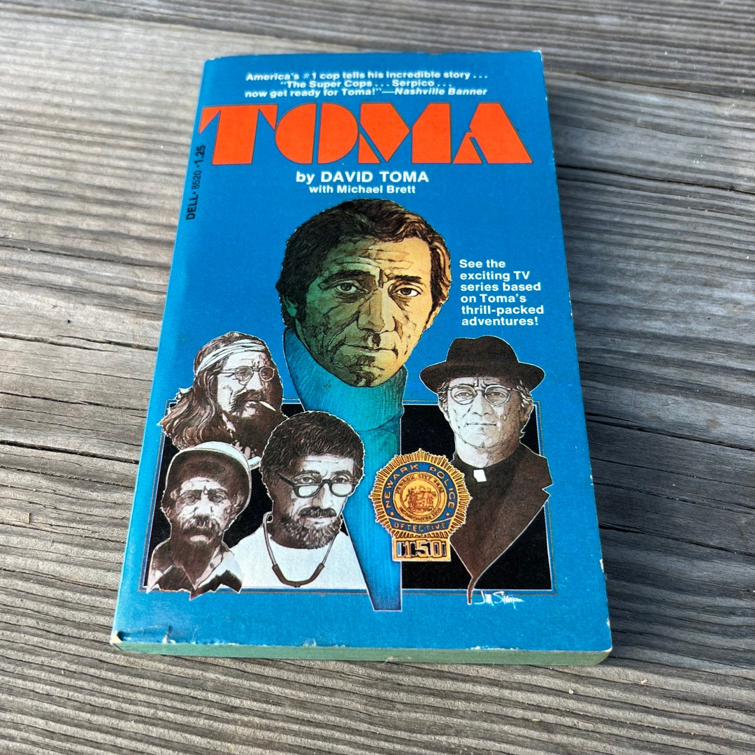 Toma, by David Toma With Michael Brett, Dell, 8520, First Dell Printing, April 1974 - Etsy