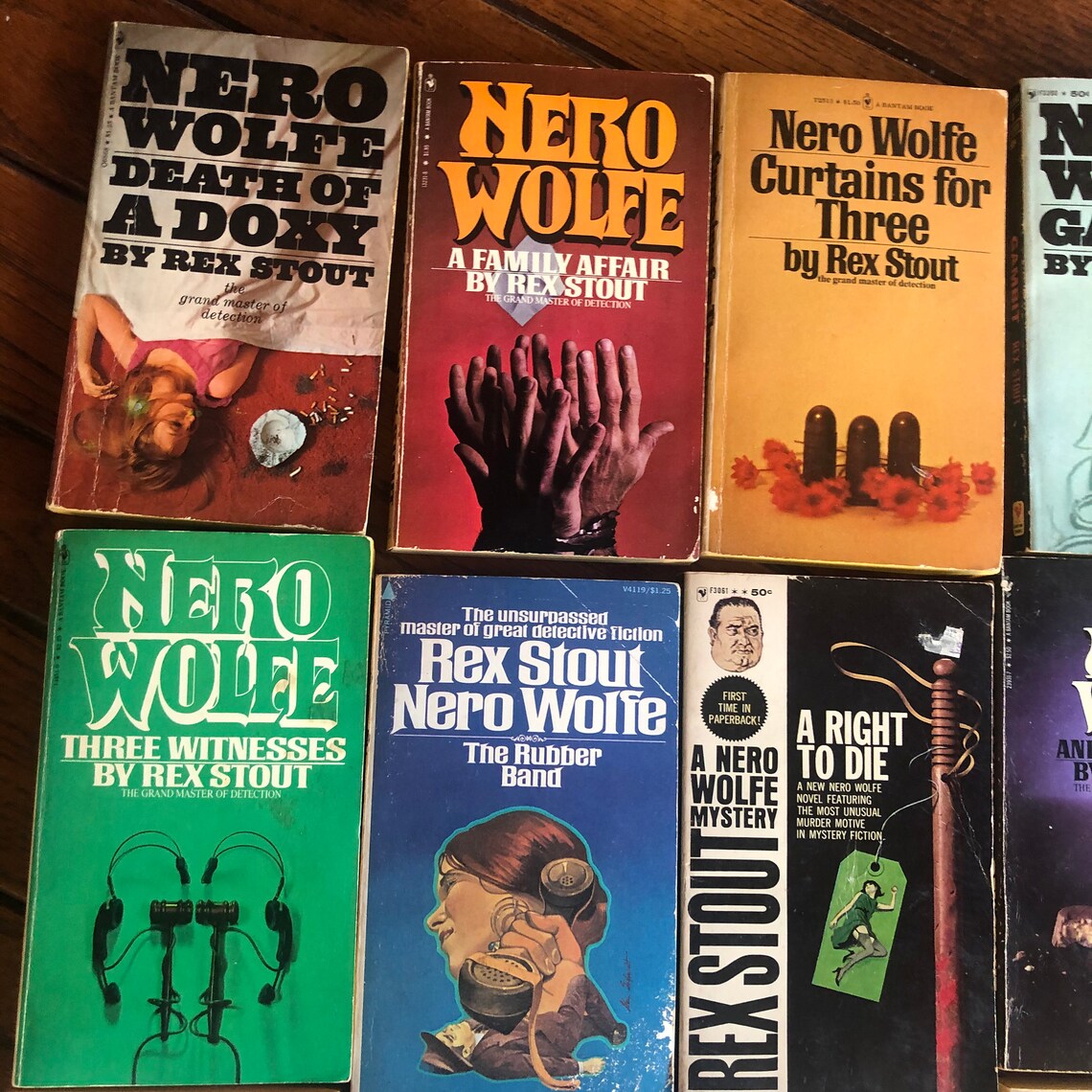 Rex Stout Vintage Mass Market Paperbacks, Priced per Book - Etsy
