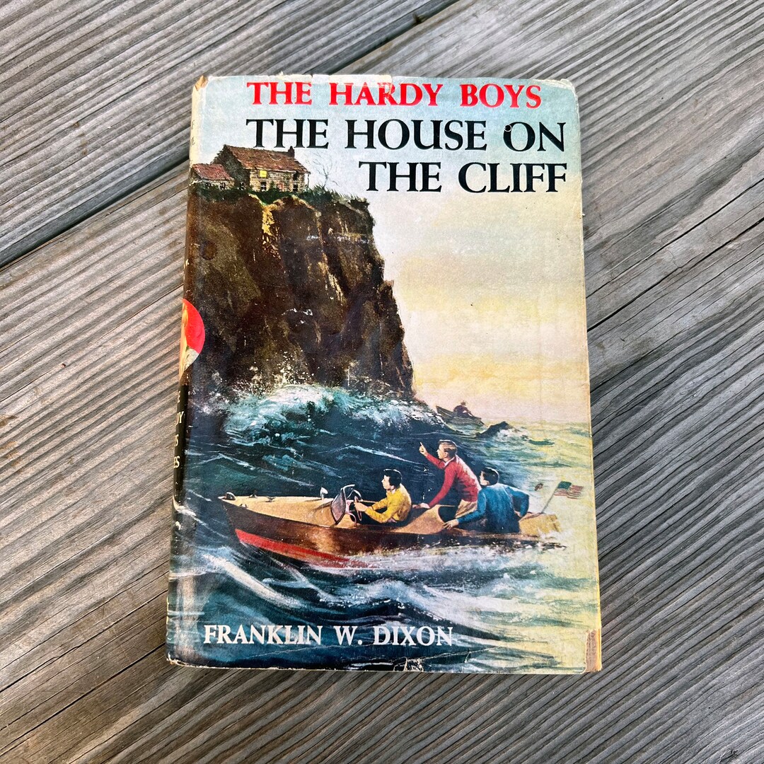 Hardy Boys #2, the House on the Cliff, Dust Jacket, Franklin W. Dixon ...