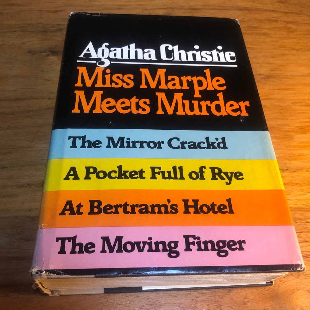 Agatha Christie, Miss Marple Meets Murder, 4 Mysteries in One Book - Etsy
