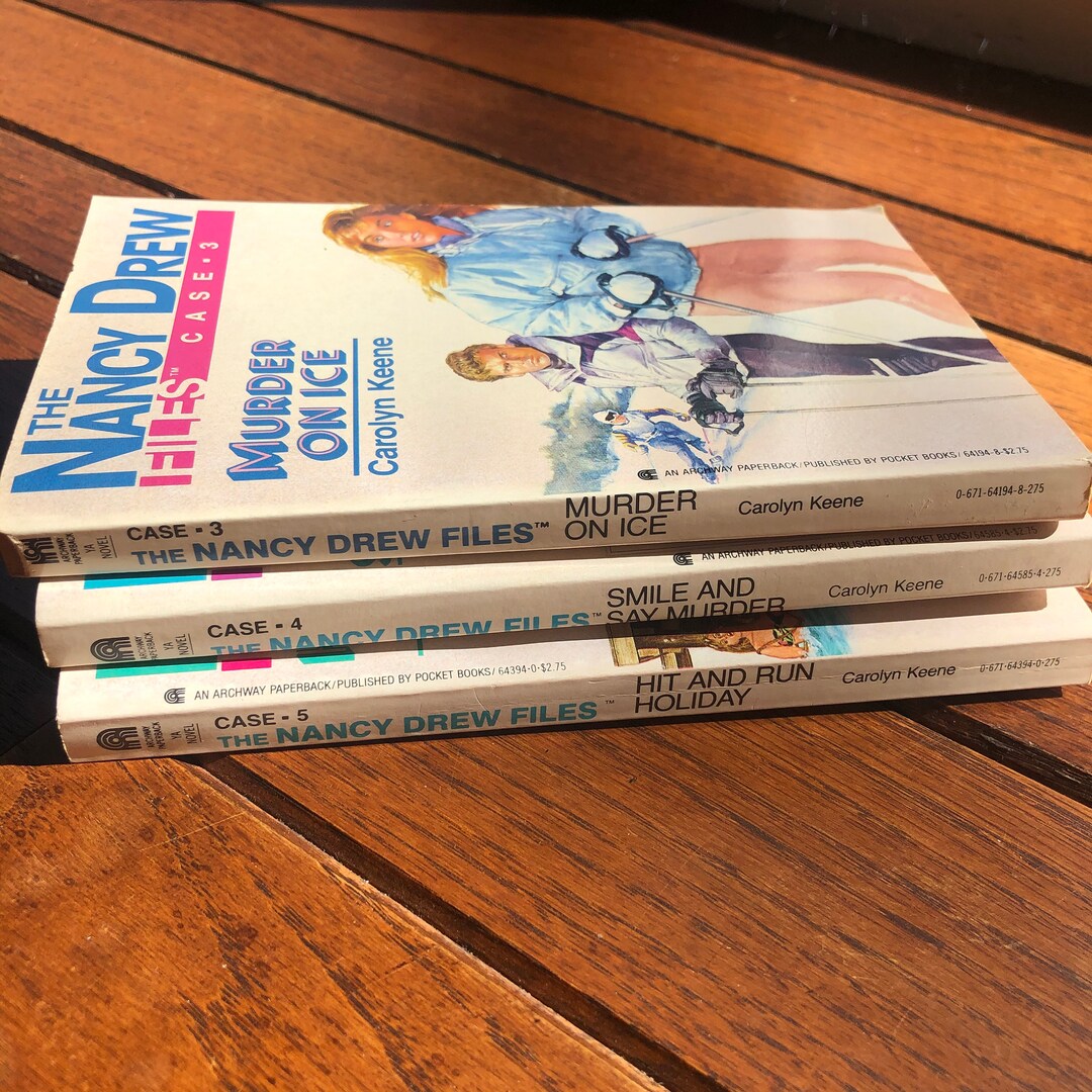 The Nancy Drew Files Paperback Books - Etsy