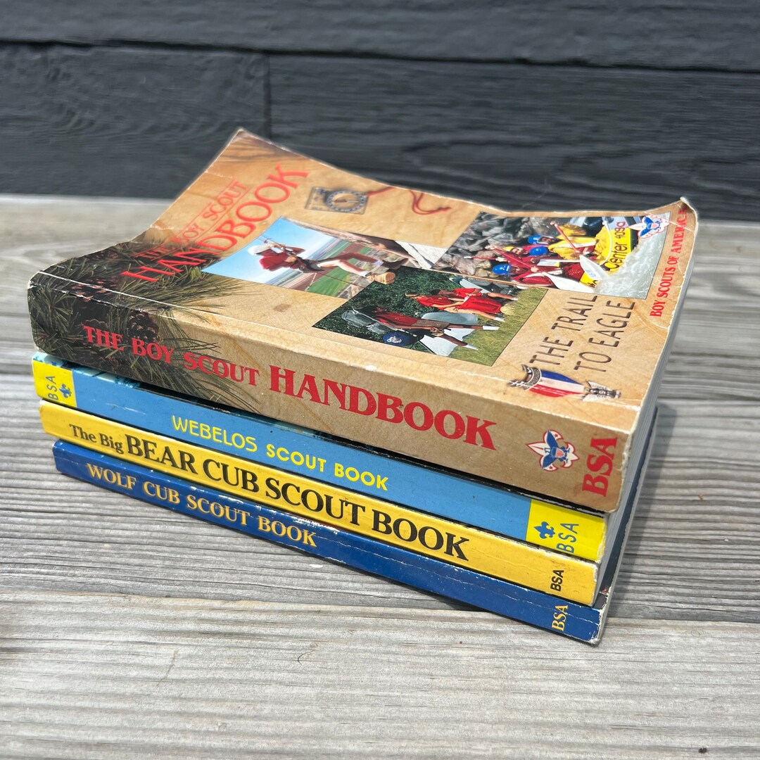 Vintage Boy Scout Books priced per Book - Etsy