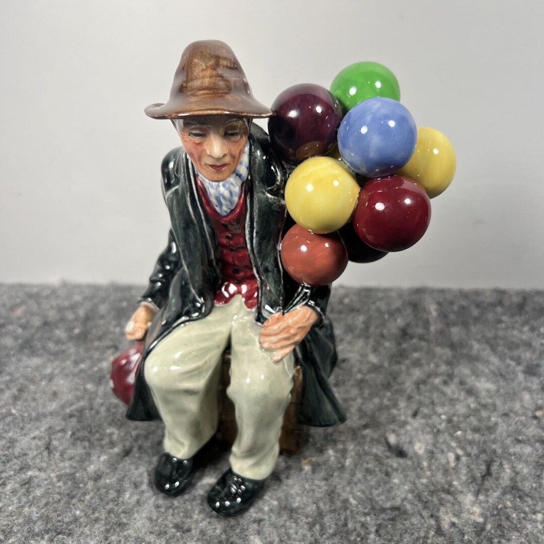 1942 VTG Royal Doulton "the Balloon Man" Figurine H.N.1954 838448 Early ...