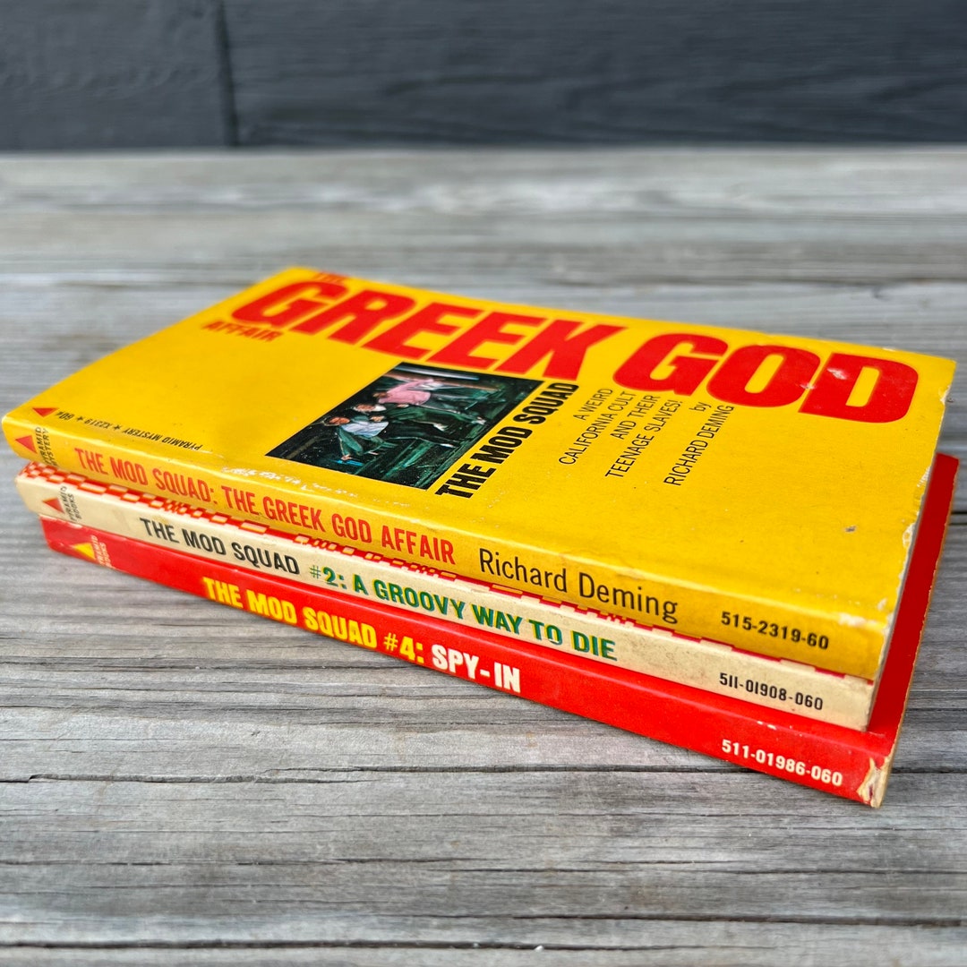 The Mod Squad Paperback Books priced per Book Richard Deming, Pyramid ...