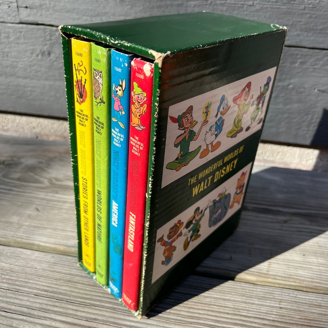 Vintage the Wonderful Worlds of Walt Disney, Box Set 4, Fantasy Land ...