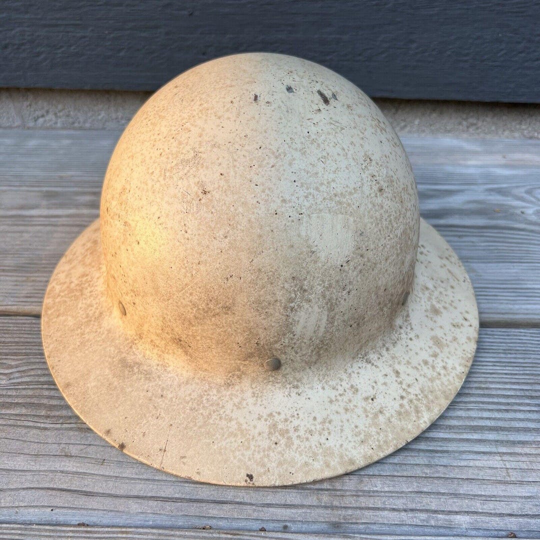 Vintage Military World War II OCD Helmet Hat Office Civil Defense US ...