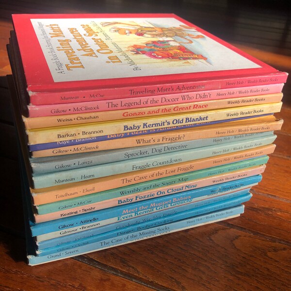 Fraggle Rock Books - Etsy