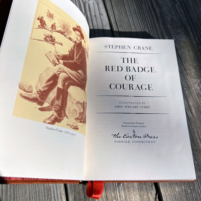The Red Badge of Courage Stephen Crane Illustrations by John - Etsy