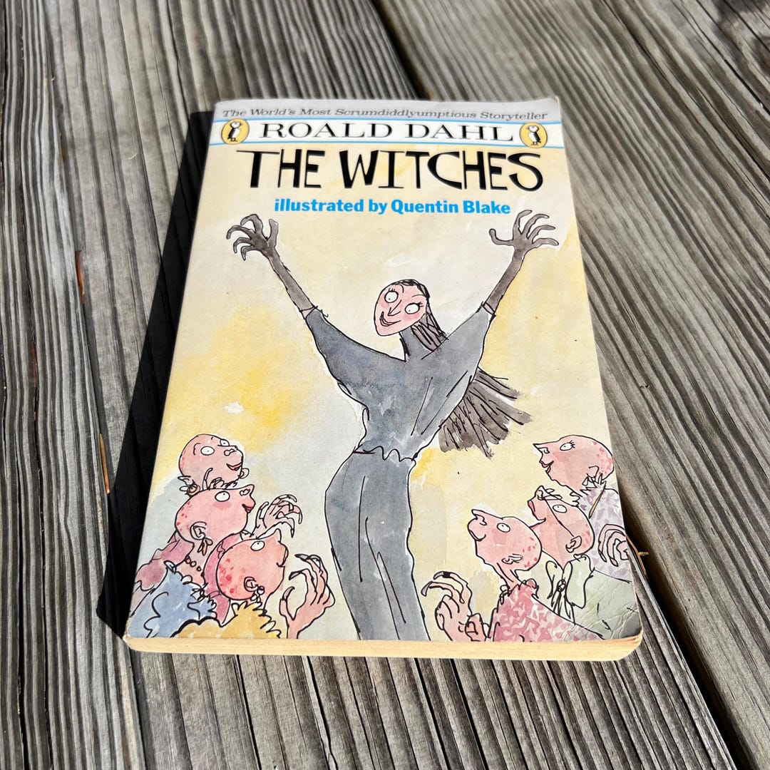 The Witches, Roald Dahl, Illustrated by Quentin Blake, Puffin Books ...