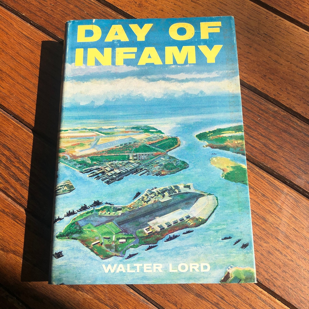 Day of Infamy, Walter Lord Hardcover, Dust Jacket, 1957 - Etsy