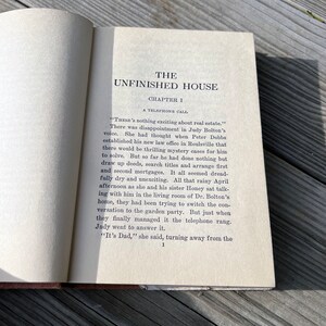 The Unfinished House, A Judy Bolton Mystery, Dust Jacket - Etsy