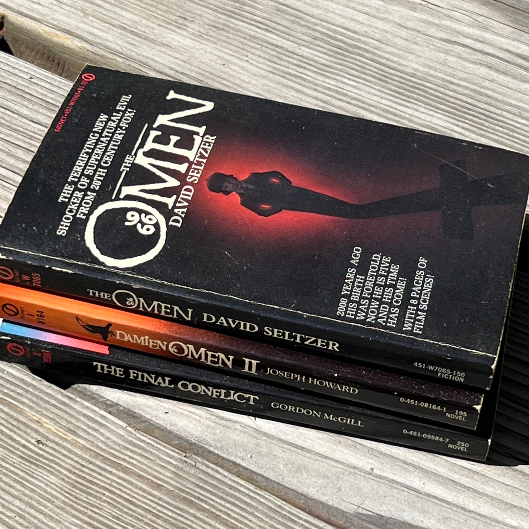 The Omen Trilogy First Printings the Omen by David Seltzer - Etsy