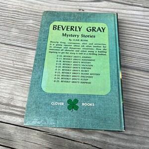 Beverly Gray's Journey, Clair Blank, Clover Books, 1946 - Etsy