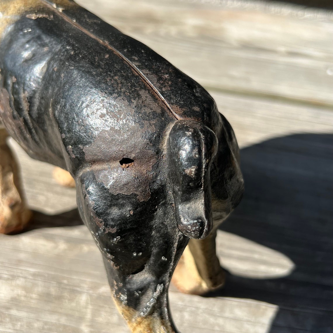 Antique Hubley Rare Left Facing Boston Bull Terrier Cast - Etsy