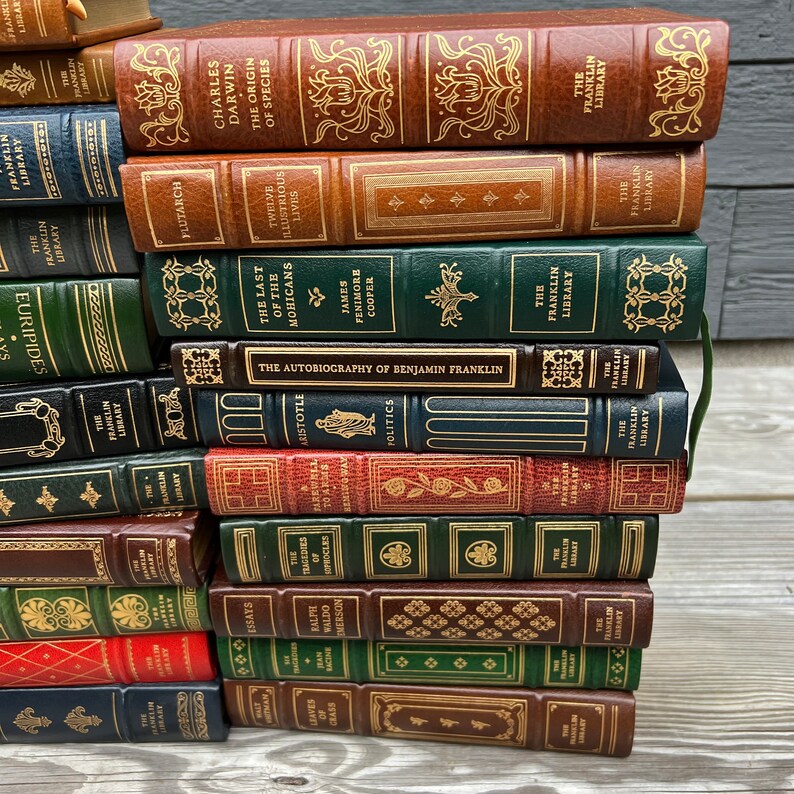 Franklin Library Books Limited Editions 1970s and 80s - Etsy