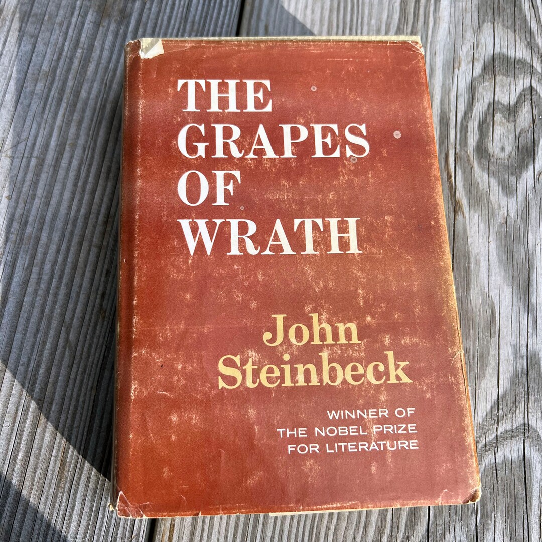The Grapes of Wrath, John Steinbeck, the Viking Press Dust Jacket 1939 ...